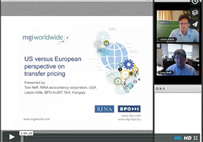 MGI Worldwide | MGI Worldwide Transfer Pricing webinar attracts ...